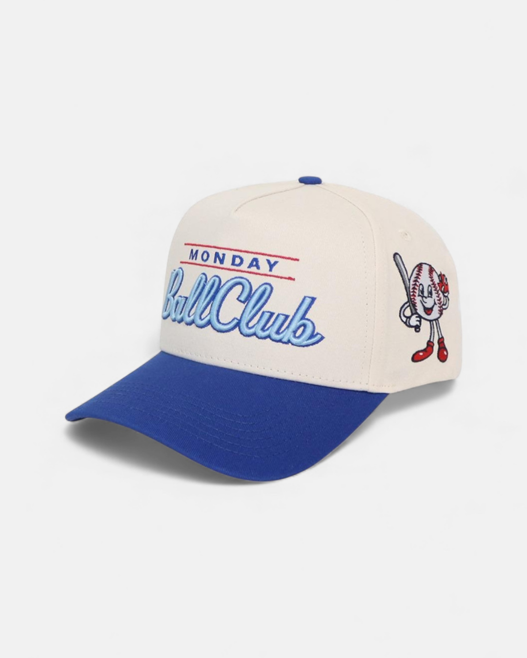 Monday Ball Club Snapback | True Blue Baseball Hat | Monday Hoops Club