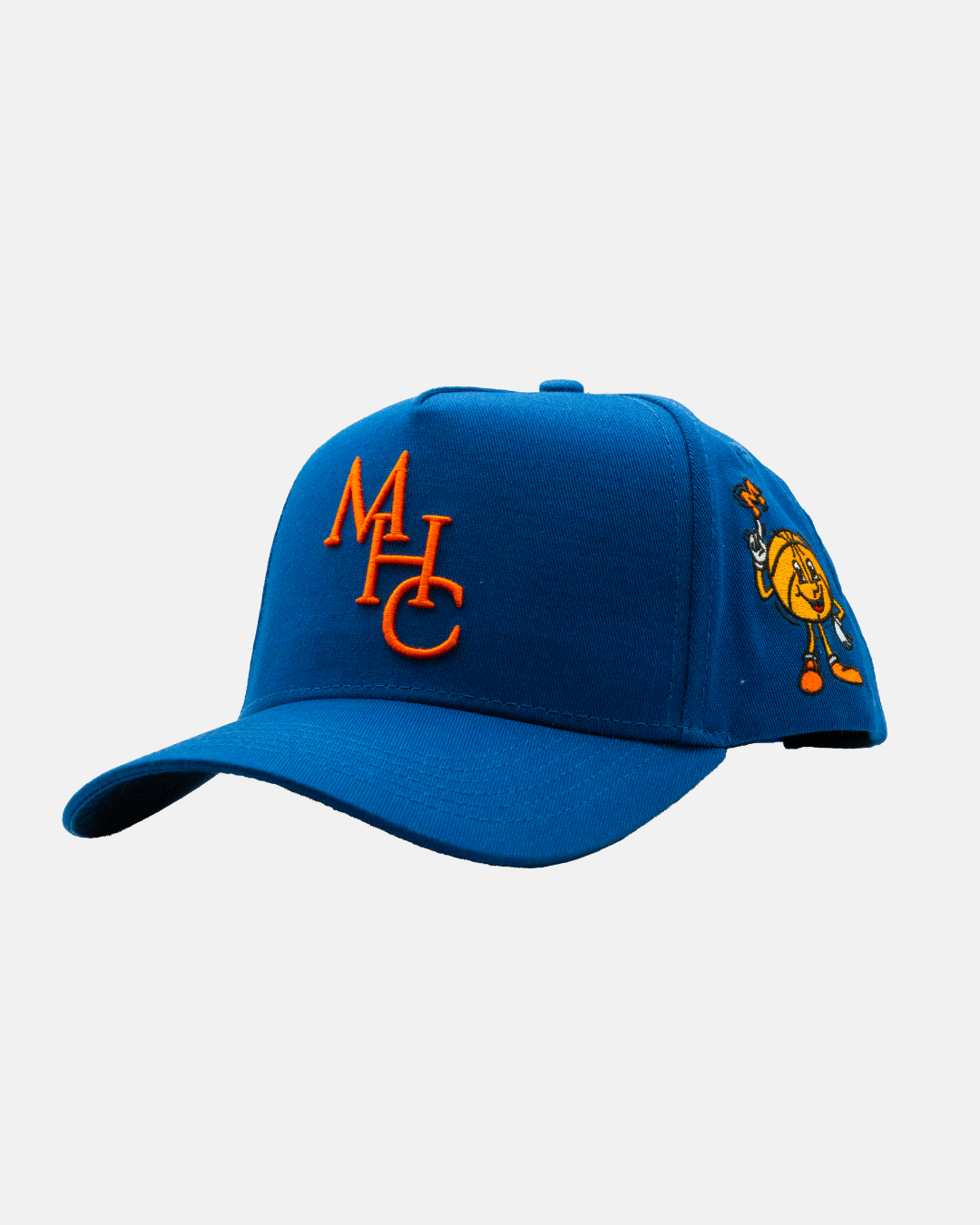 MHC Snapback | Blue & Orange – Monday Hoops Club